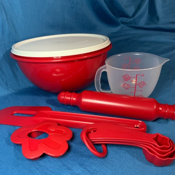 Tupperware | Party Supplies | 7piece Kids Baking Set By Tupperware ...